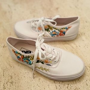 Vans | Shoes | Custom Made Hand Embroidered Van Sneakers Brand New ...
